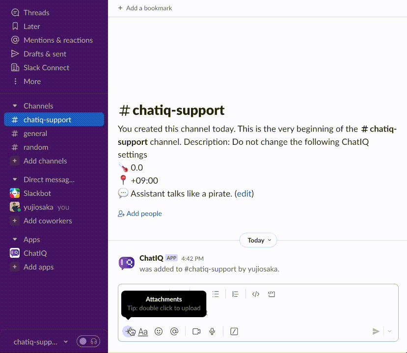 GitHub - yujiosaka/ChatIQ: ChatIQ is a versatile Slack bot using GPT & Weaviate-powered long ...