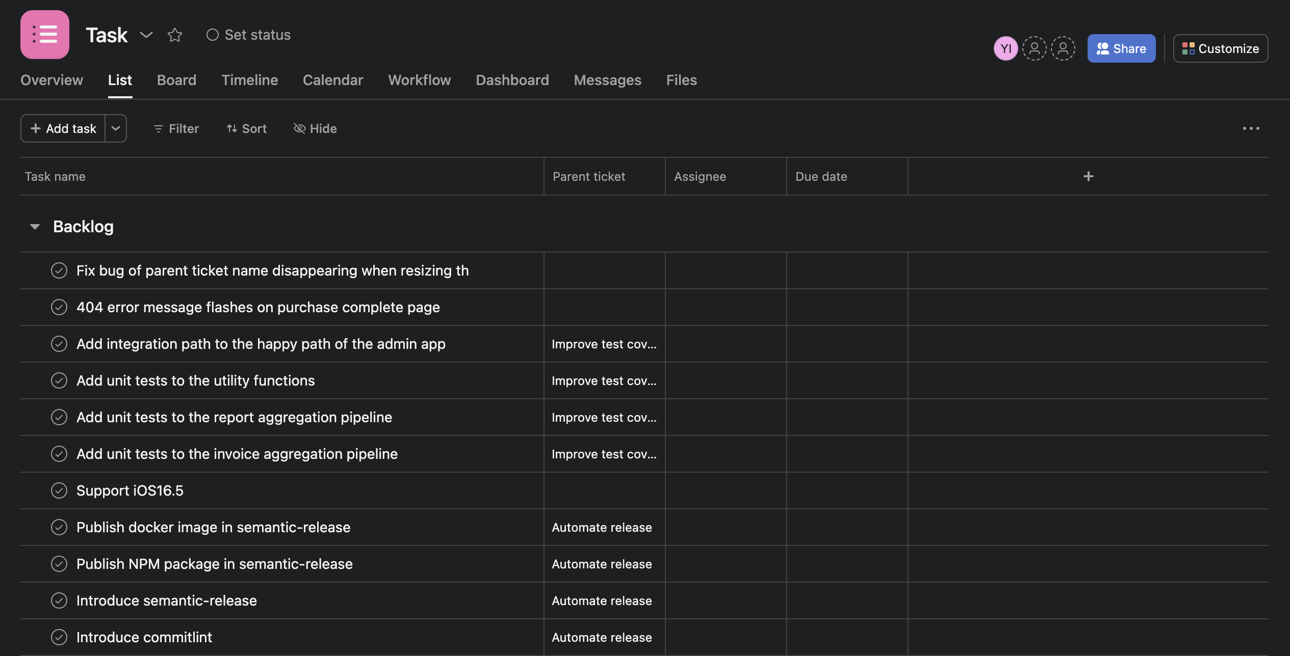 GitHub - yujiosaka/asana-parent-ticket-highlighter: A lightweight ...