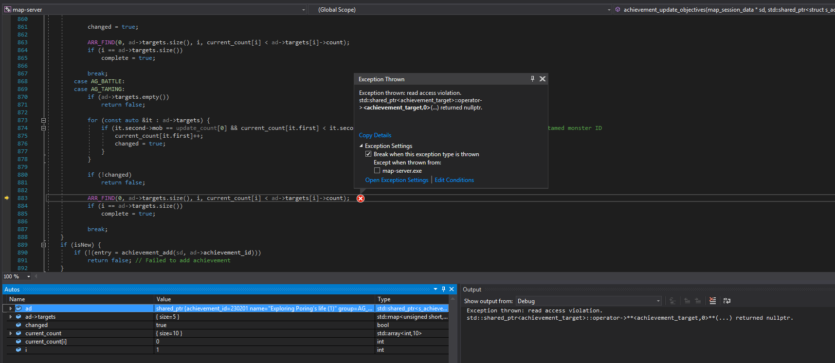 Fixed AG_BATTLE and AG_TAMING achievements by aleos89 · Pull Request ...