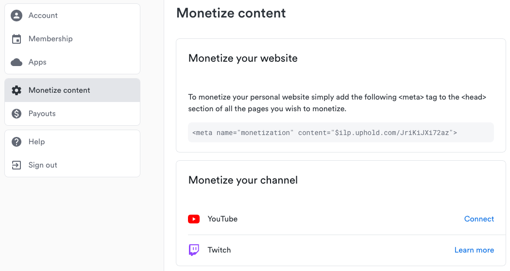 Prototype webmonetization payment · Issue #16 · hyphacoop/distributed-press-organizing · GitHub