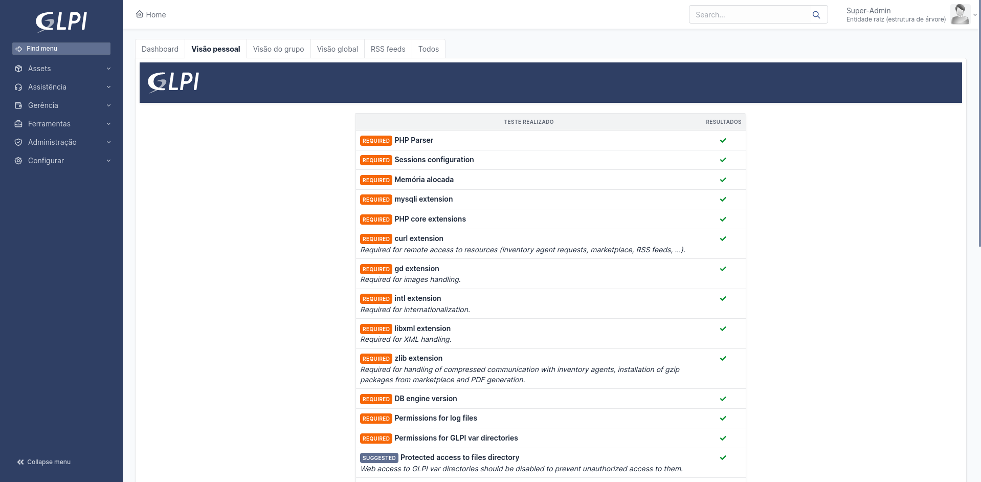 Glpi 10 0 0 Beta Error After Removing Install Directory · Issue 10132 · Glpi Project Glpi