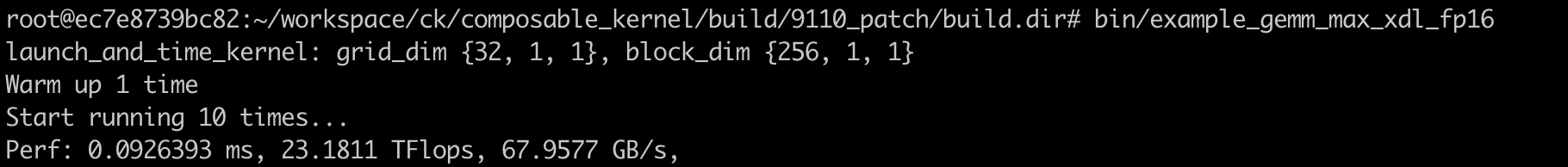 random failure of example_gemm_max_xdl_fp16 on gfx908 (but pass on gfx90a) · Issue #358 · ROCm ...