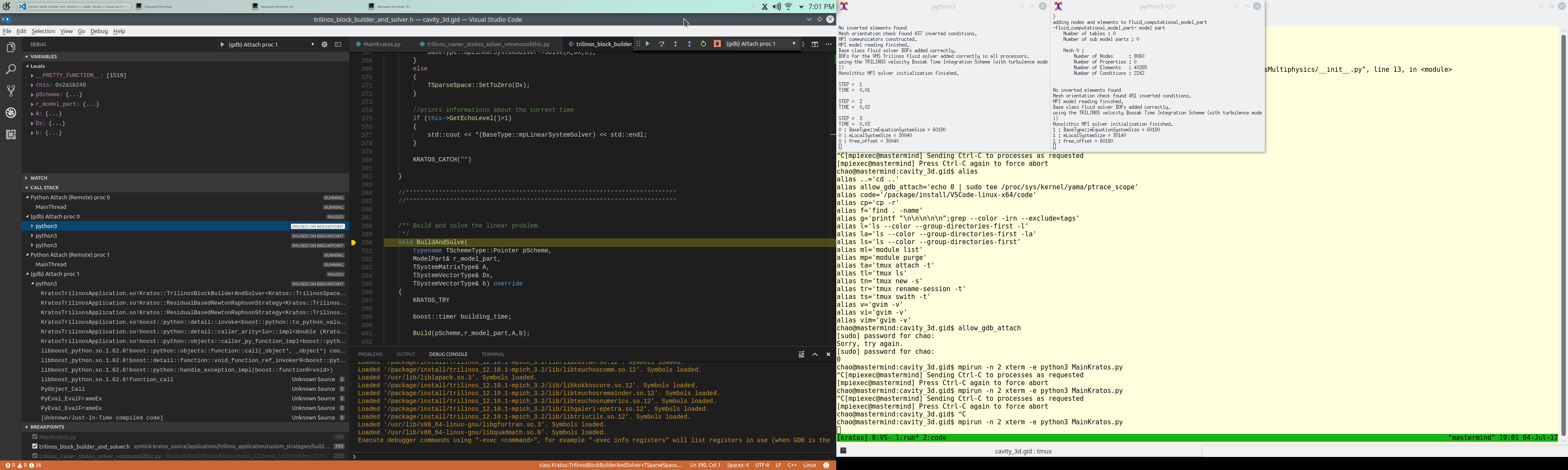 Example tasks for Visual Studio Code · Issue #579 · KratosMultiphysics/Kratos · GitHub