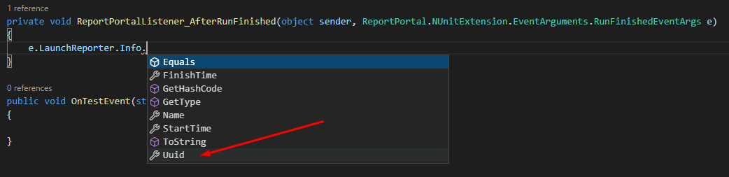 Get the "launch name" or link to launch · Issue #1499 · reportportal/reportportal · GitHub