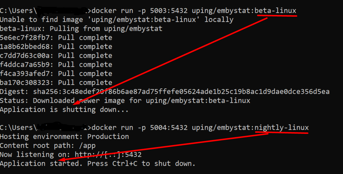 Docker beta/nightly linux · Issue #310 · mregni/EmbyStat · GitHub
