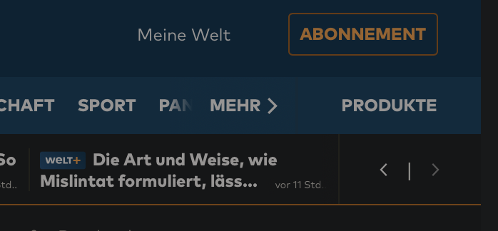 Broken Website Weltde My Account Icon Invisible When Logged In · Issue 10293 · Darkreader 