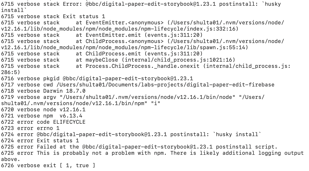 Remove postinstall script for published package · Issue #91 · bbc/digital-paper-edit-storybook ...