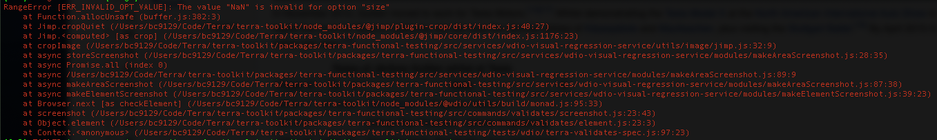 [terra Functional Testing] Invalid Selector Error Message By Benbcai · Pull Request 605