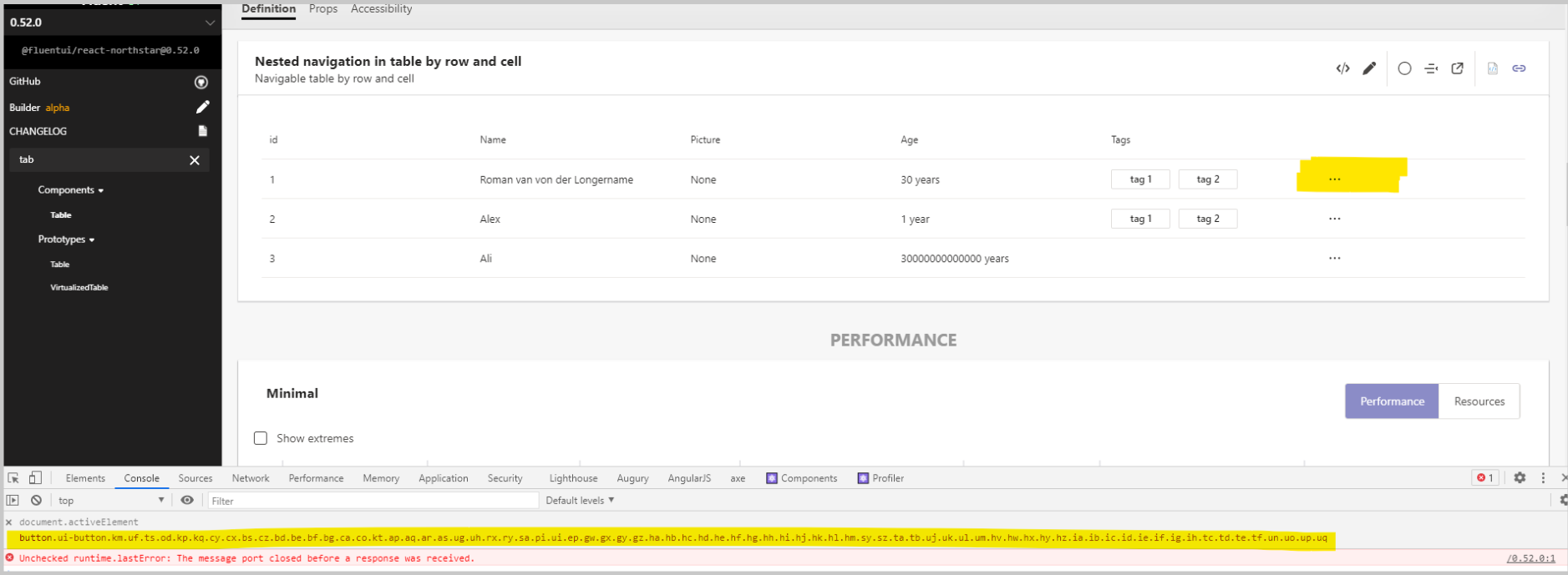 Table/Grid outline is not visible on the button · Issue #16764 ...