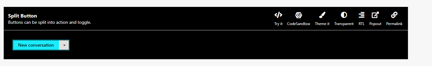 SplitButton- High contrast doesn't apply on whole button on focus · Issue #2081 · microsoft ...