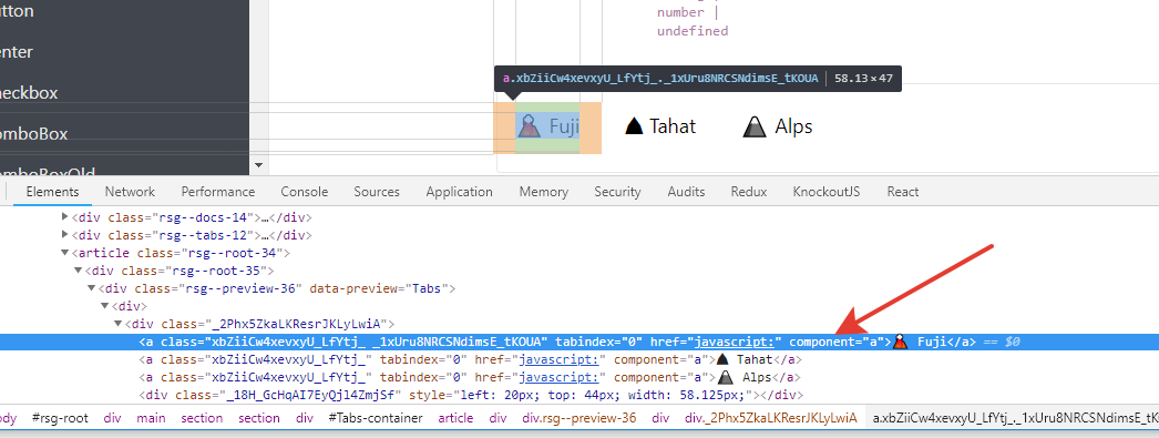 [Tabs] react warning: лишний props 'component' в теге · Issue #605 · skbkontur/retail-ui · GitHub
