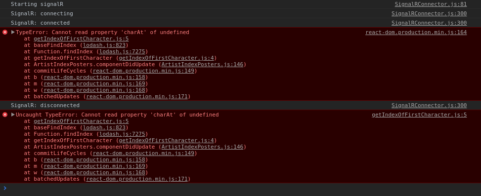 Jump bar crashes · Issue #238 · Lidarr/Lidarr · GitHub