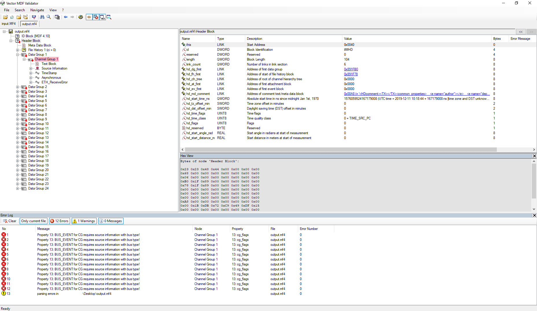 cut function changes mf4 file content · Issue #291 · danielhrisca/asammdf · GitHub