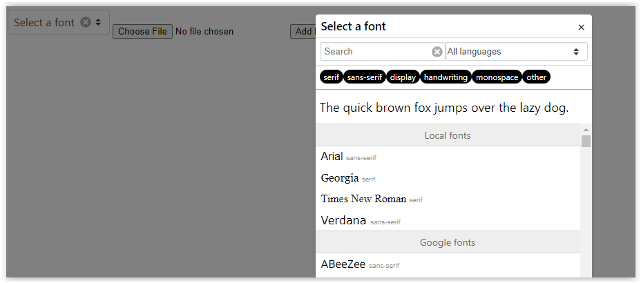 Question: Is it possible to add new fonts dynamically after the page is loaded? · Issue #9 ...