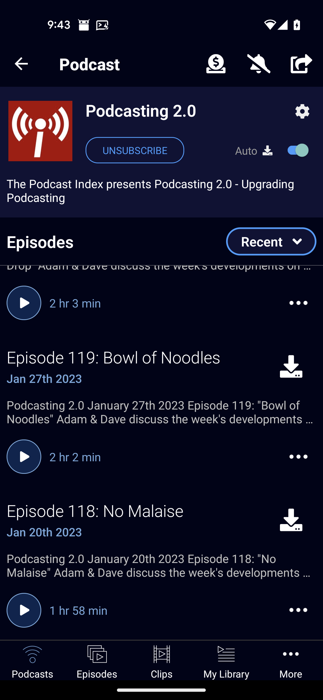 Remove all the dividers in list views · Issue #1597 · podverse/podverse-rn · GitHub