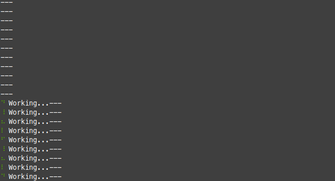 [bug] Rich Print Behaves Weirdly When Used In Spinner Context · Issue 1973 · Textualize Rich