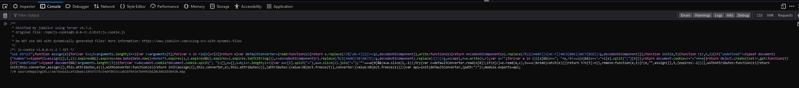 Cnd Umd Js Cookie Doens T Work Gives Uncaught Referenceerror Module Is Not Defined Error