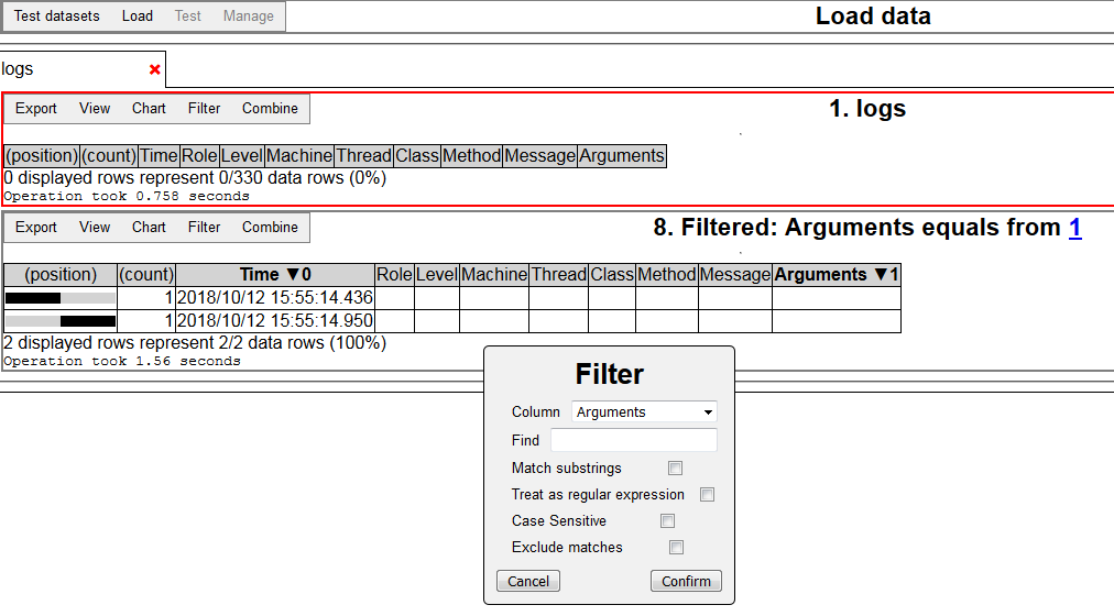Arguments filter not working properly · Issue #454 · vmware-archive/hillview · GitHub