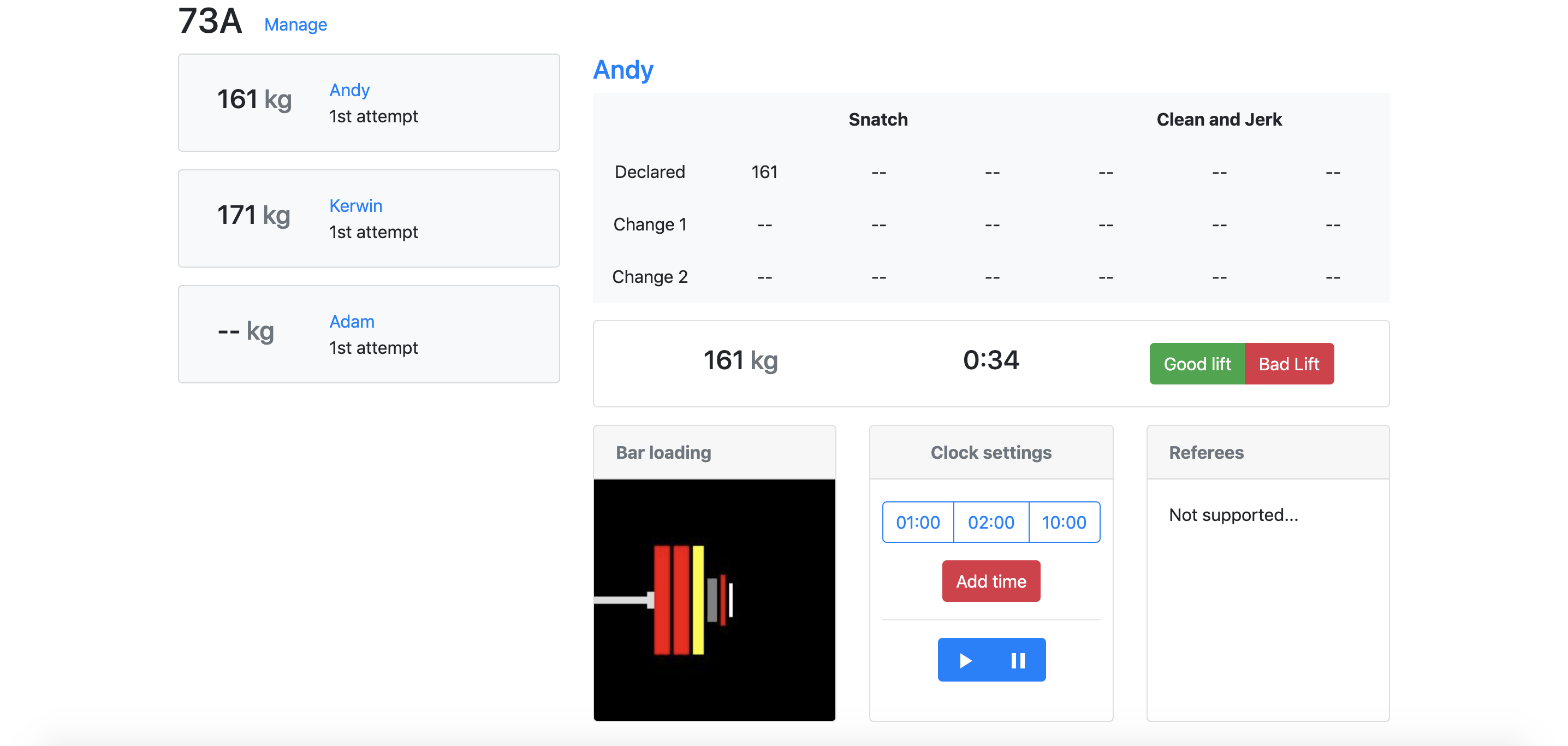 GitHub - andybui01/openCMS: Weightlifting Competition Management System