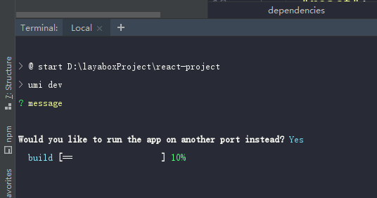 umi run dev 卡很久 很久 然后打开localhost：8000 以后 也回等待很久 认真帮忙一下 不然本地调试真的很辛苦啊 · Issue #2099 · umijs/umi ...