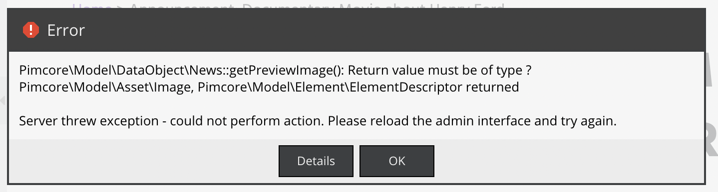 [DATAOBJECT] Preview tab not working with non empty image · Issue #9521 · pimcore/pimcore · GitHub