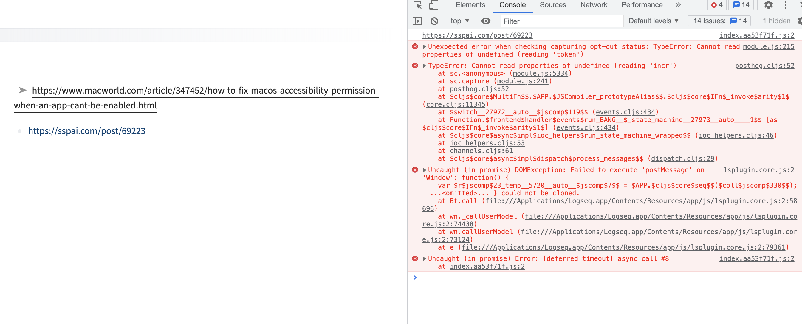 Not available in Logseq v0.7.2 · Issue #5 · sawhney17/logseq-web-parser · GitHub