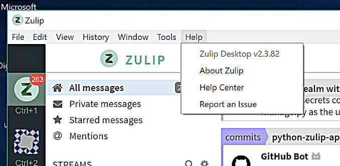 Zulip app closes unexpectedly on Windows 10 · Issue #584 · zulip/zulip-desktop · GitHub