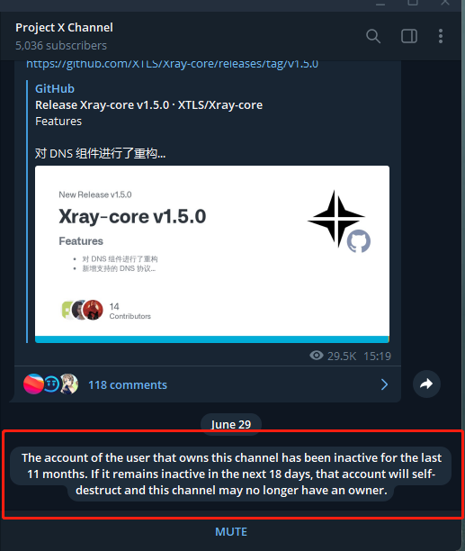 大佬，该冒个泡了 · Issue #1132 · XTLS/Xray-core · GitHub