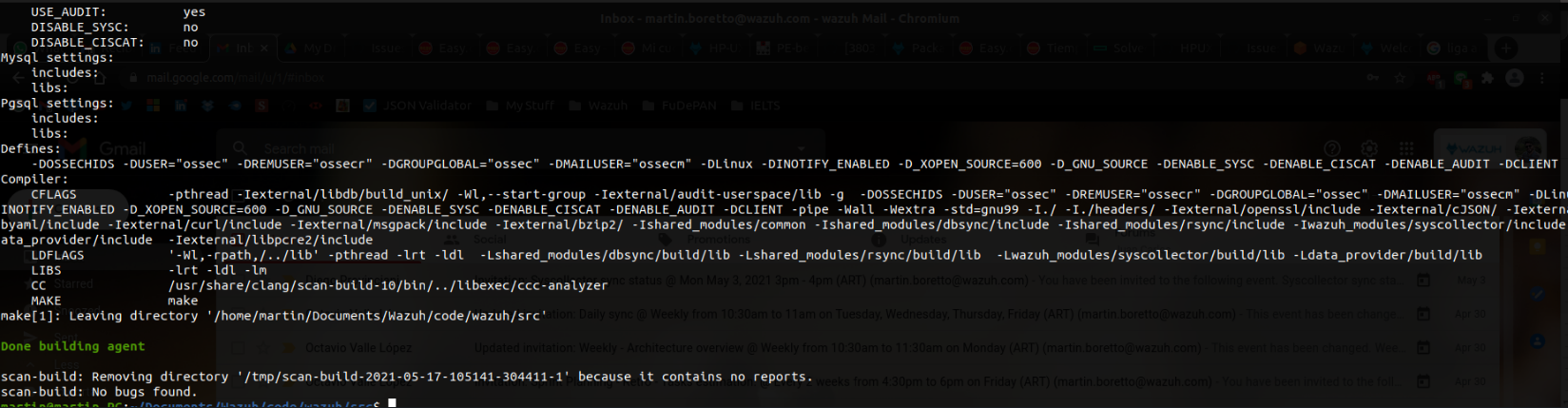 Coverity and scan build execution. · Issue #8685 · wazuh/wazuh · GitHub