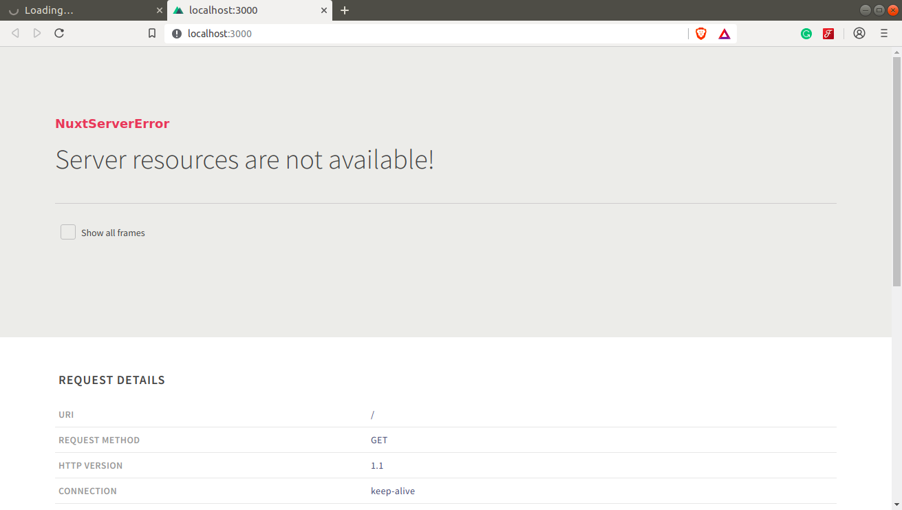 NuxtServerError Server resources are not available · Issue #35 ... NuxtServerError Server resources are not available · Issue #35 ...