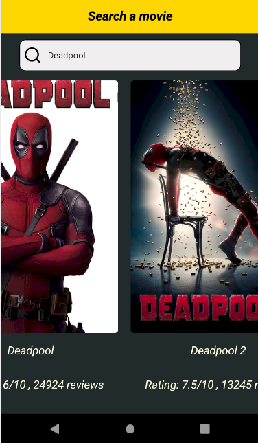 Github Abhishekdvsreact Native Basic Movie Search Or Browse Using Tmdb Bare React Native