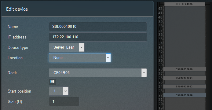 Rack position missing from dropdown when editing a device · Issue #2545 · phpipam/phpipam · GitHub