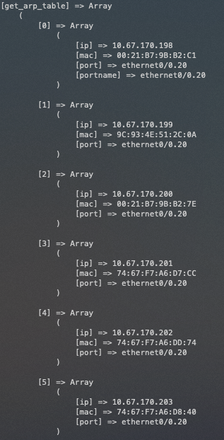 Scan update SNMP ARP SCAN does not store discovered MAC Adresses · Issue #3110 · phpipam/phpipam ...