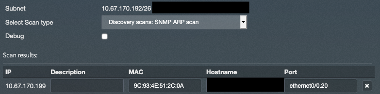 Scan update SNMP ARP SCAN does not store discovered MAC Adresses · Issue #3110 · phpipam/phpipam ...