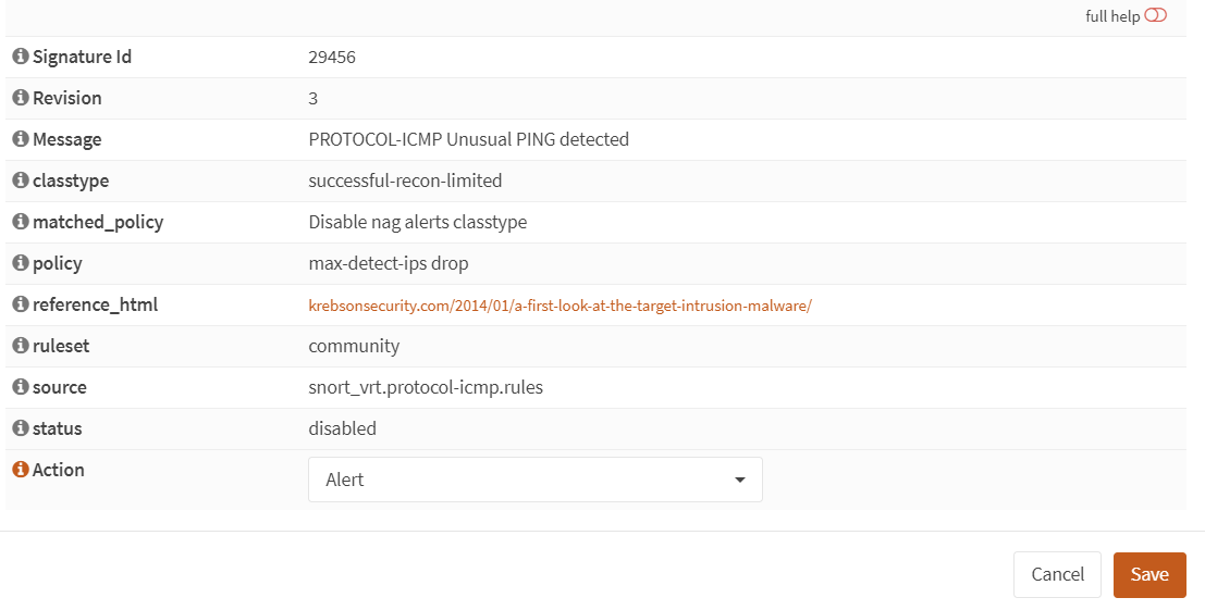 IPS alerting disabled rules - part 2 · Issue #4753 · opnsense/core · GitHub