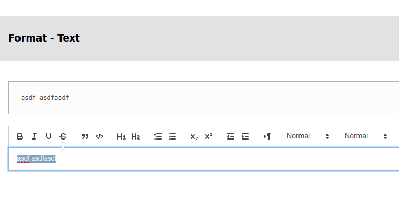 Highlighting Colored and Formatted Text Bug · Issue #1734 · KillerCodeMonkey/ngx-quill · GitHub