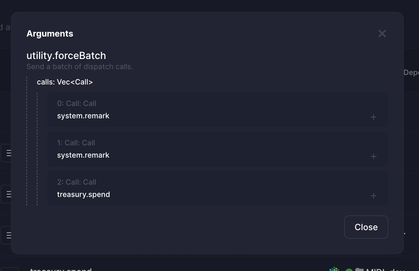 Implement enhance call view on referendum detail page · Issue #3462 · opensquare-network ...