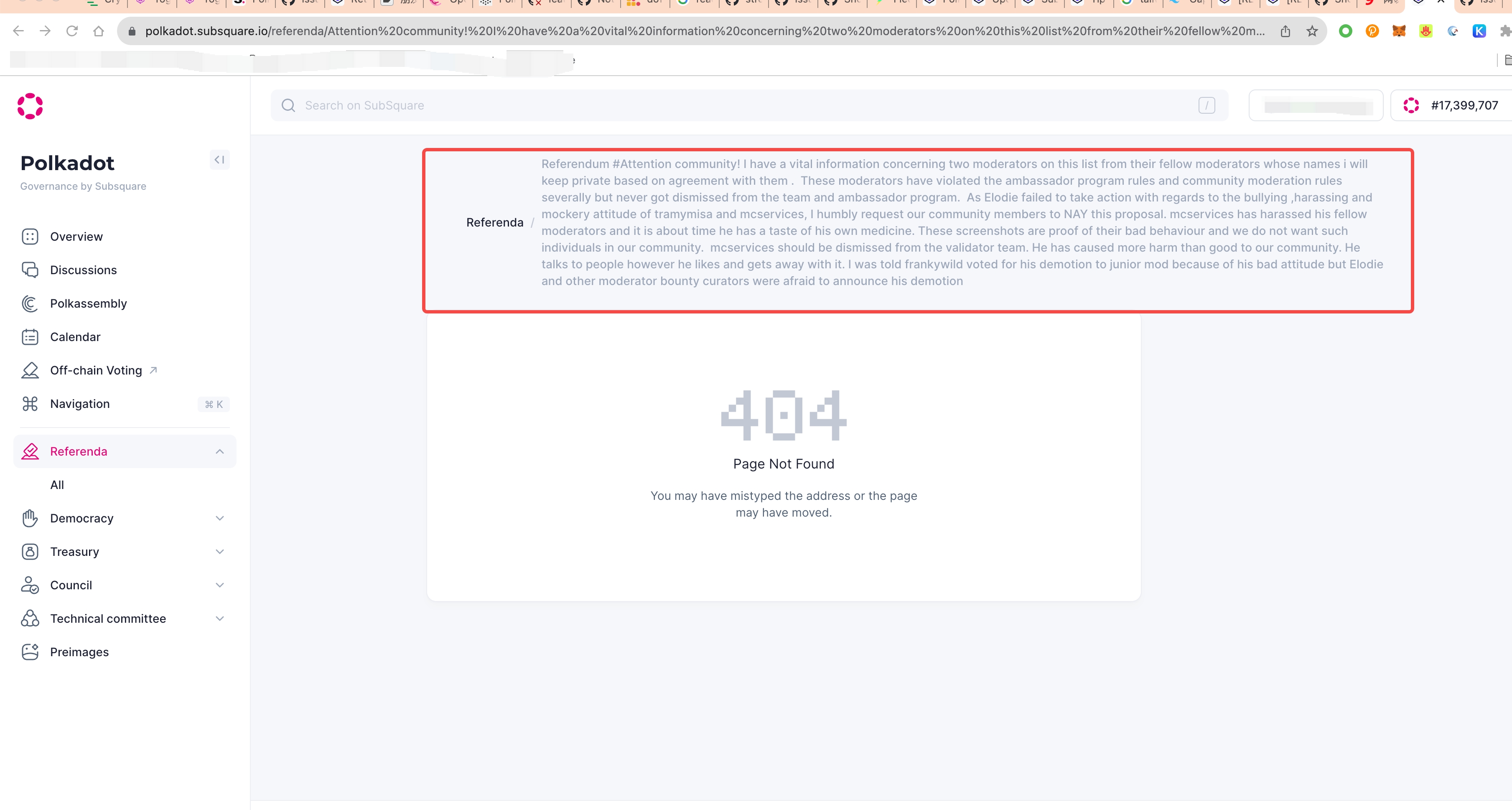 Limit length of breadcrumb · Issue #3465 · opensquare-network/subsquare · GitHub