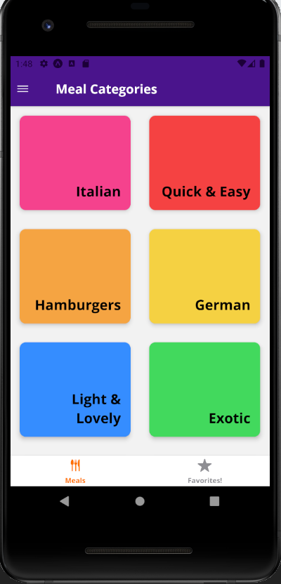 GitHub - JeremyLleva/MealsApp: Creating a expense tracker using react native