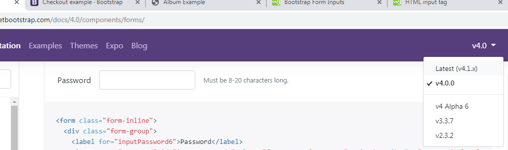 Link to 4.3 missing from 4.0 documentation page (that appears on google ...