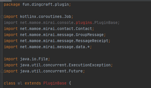 无法导入 net.mamoe.mirai.console.plugins.PluginBase; · Issue #19 · project-mirai/mirai-console ...