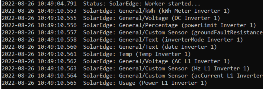 Solaredge Api Stopped Working · Issue 5314 · Domoticz Domoticz · Github