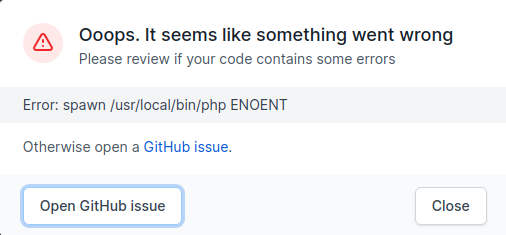 Unable To Open Local Project · Issue 177 · Beyondcode Invoker Community · Github