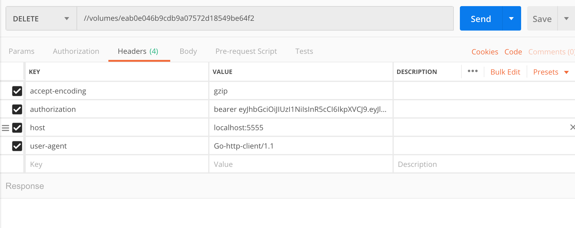 volume delete fails when host prefix ends with a trailing / · Issue ...