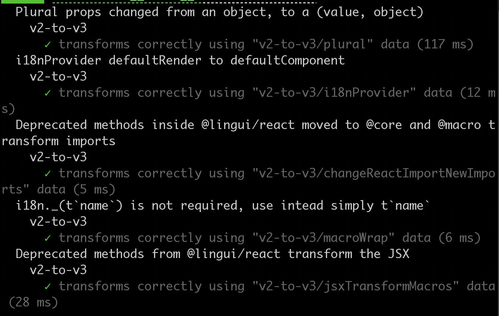 [V3] Migration should be done with a codemod? · Issue #774 · lingui/js-lingui · GitHub