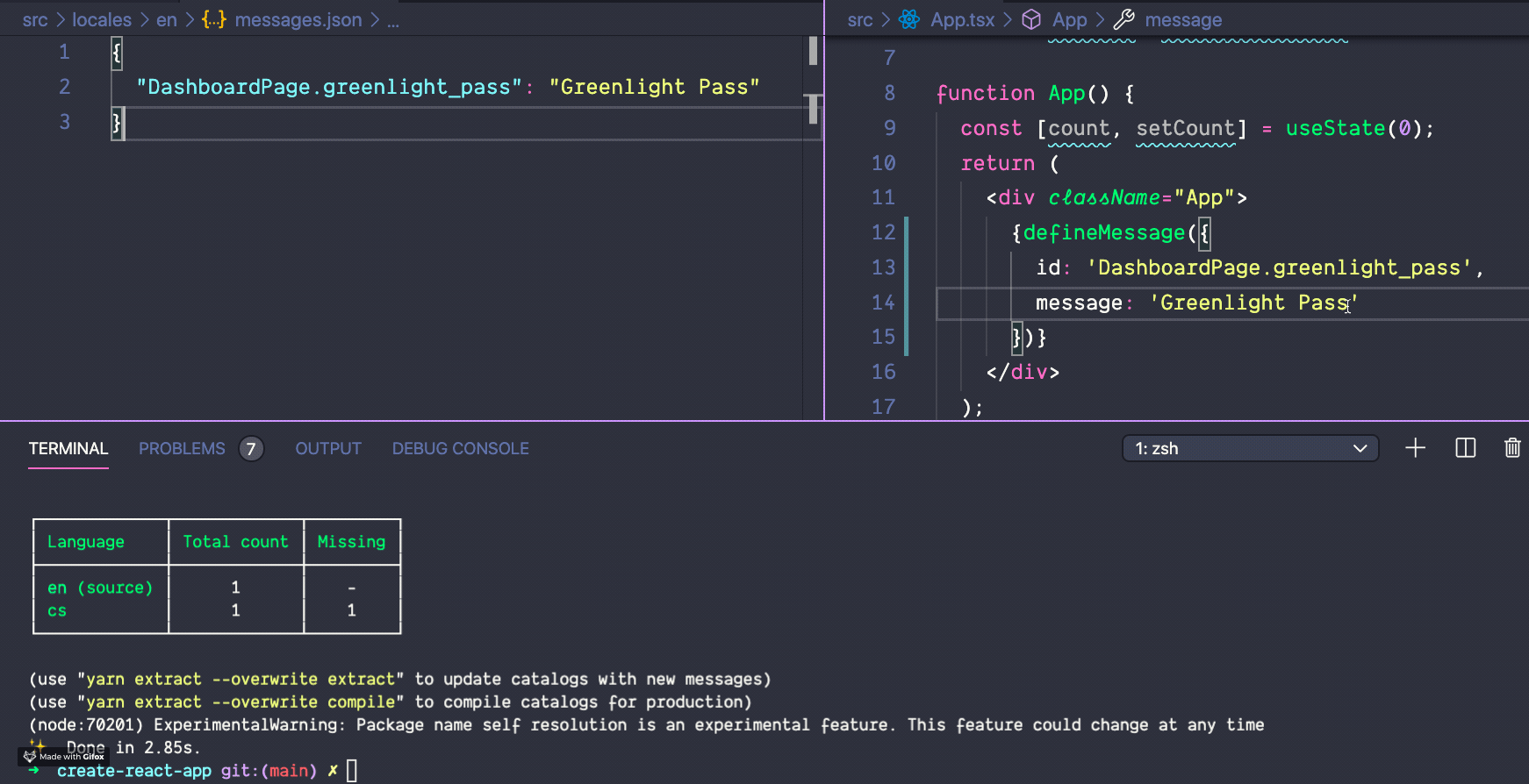 Extract Command Appears Broken · Issue #811 · lingui/js-lingui · GitHub