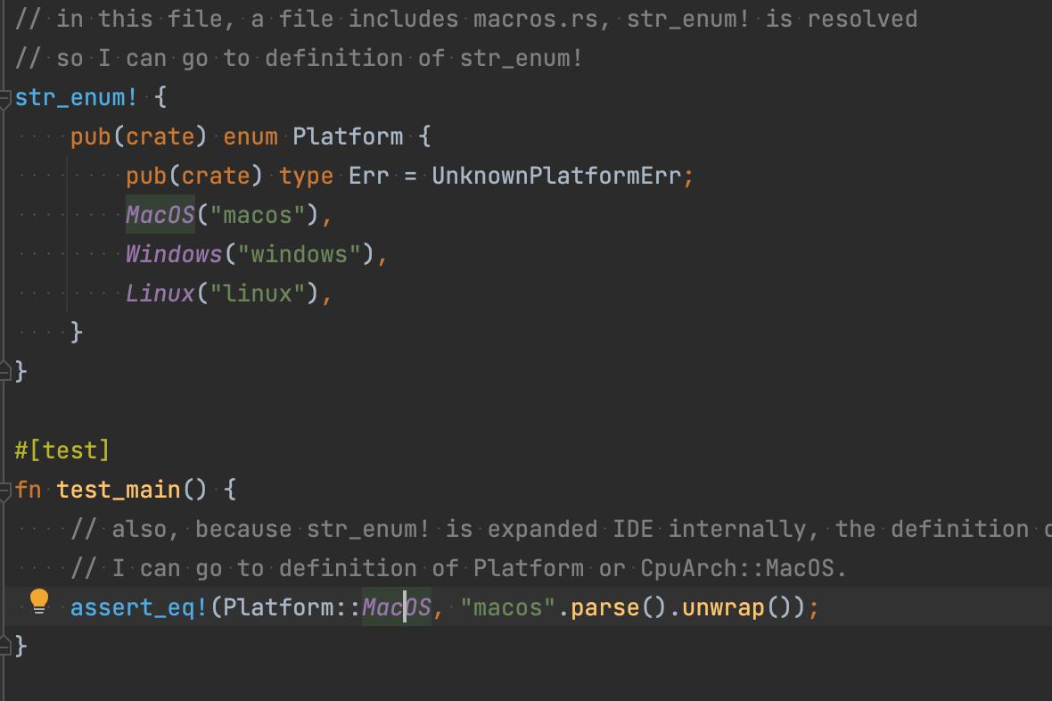 Included Macros Are Not Proceed Correctly In Mod · Issue 8559 · Intellij Rustintellij Rust