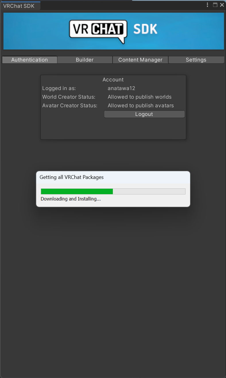 [BUG] vpm-resolver freezes in `Downloading and Installing...` if exception occurs. · Issue #32 ...