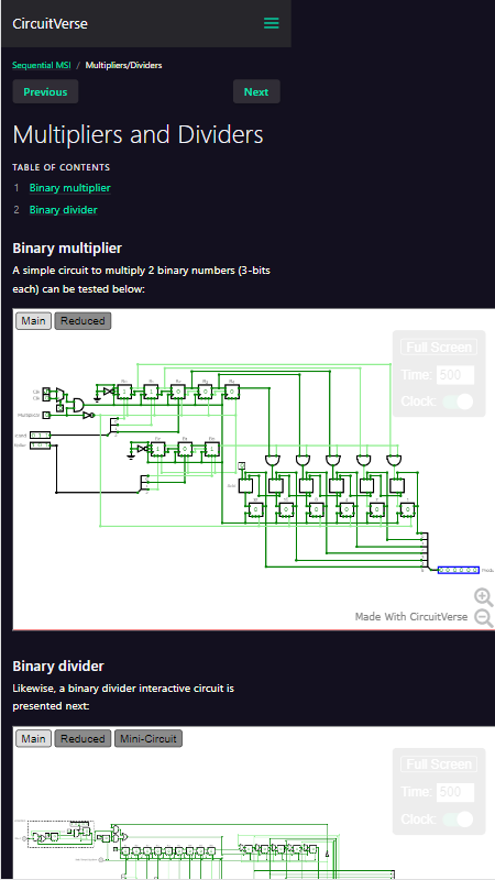 Simulator Embeds overflow on mobile devices · Issue #593 · CircuitVerse/Interactive-Book · GitHub