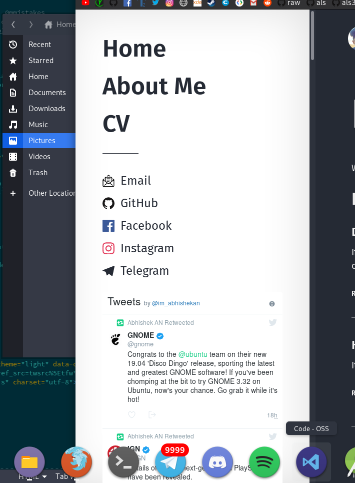 Request for Hidden Scrollbar when Sidebar is populated with items · Issue #97 · mmistakes/jekyll ...